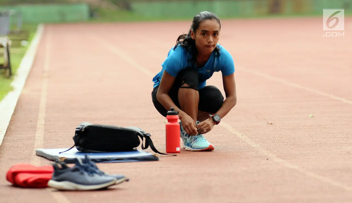 Triyaningsih Matangkan Persiapan Menuju SEA Games 2017 - Foto Liputan6.com