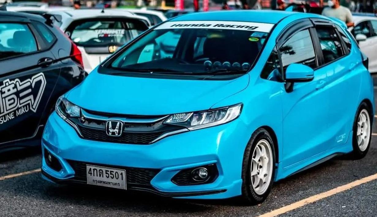 10 Potret Modifikasi Honda Jazz, Hatchback Mungil Bergaya Racing Look ...