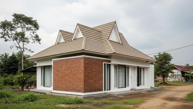 7 Desain Rumah Minimalis Atap Limasan Modern untuk Rumah Desa, Tren ...