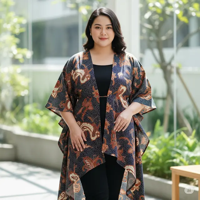7 Model Batik Plus Size yang Bikin Percaya Diri Naik Tinggi, Cocok ...