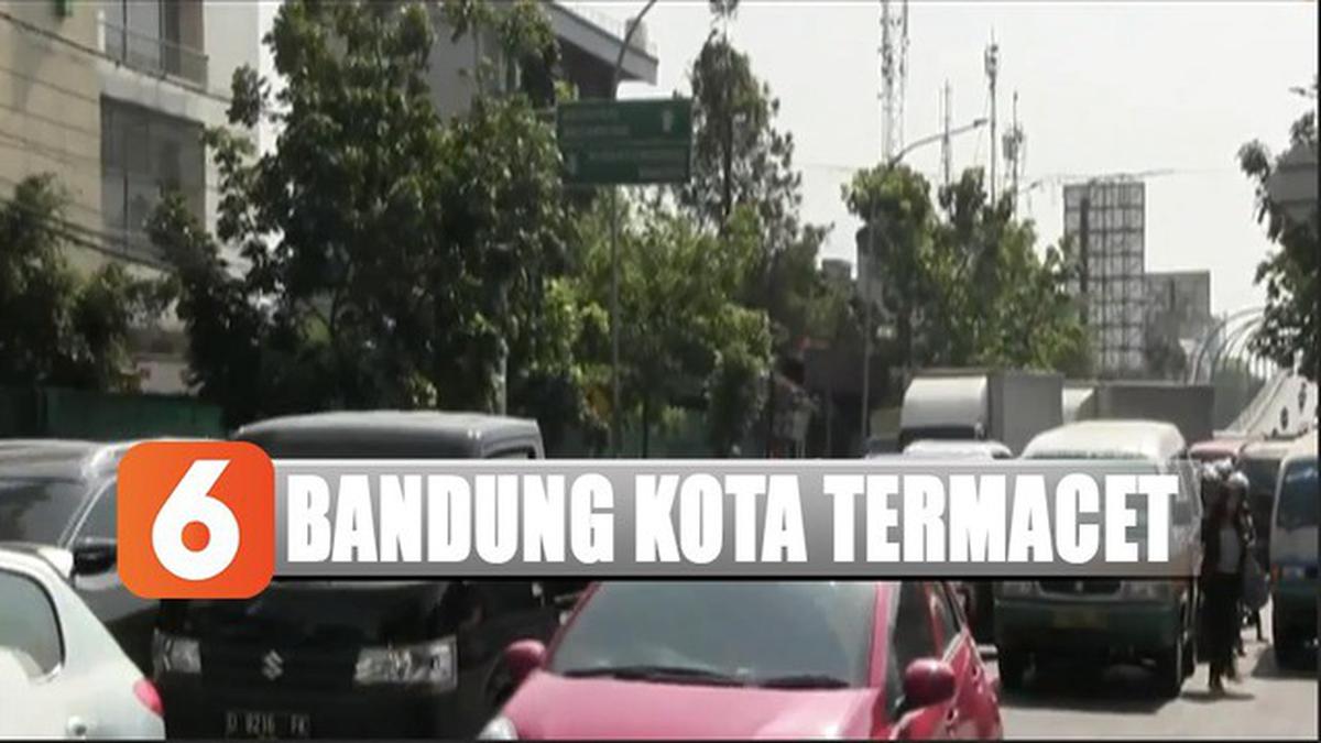 Kalahkan Jakarta, Bandung Kota Termacet se-Indonesia - News Liputan6.com