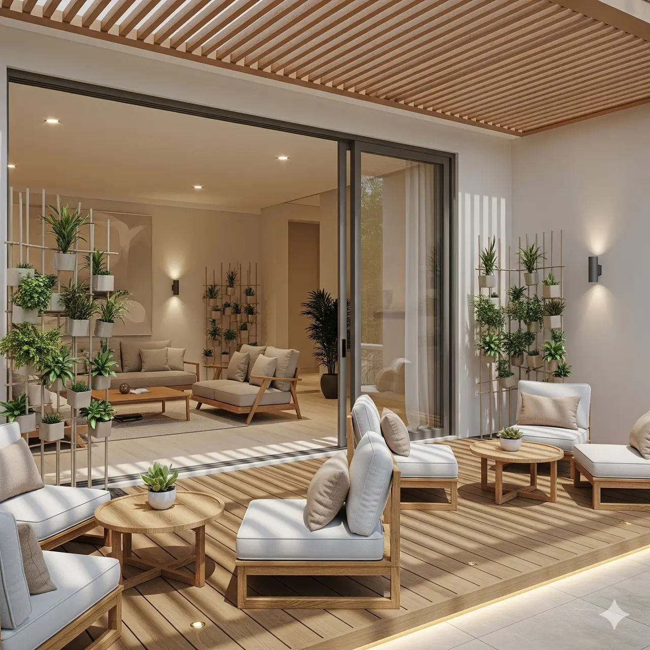 15 Model Teras Rumah Natural yang Bikin Asri Populer 2025, Hadirkan ...