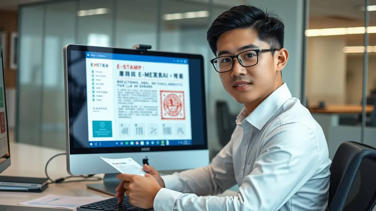 Panduan Lengkap Contoh Pembubuhan E-Meterai yang Benar, Penting Diketahui