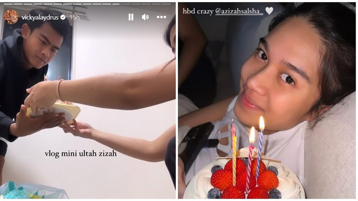 6 Momen Pratama Arhan Beri Kejutan Ultah Azizah Salsha, Sederhana Tapi Romantis