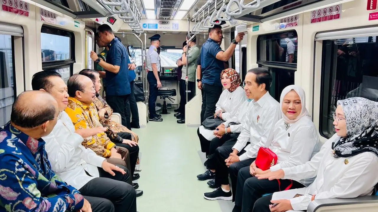 LRT Jabodebek Akhirnya Diresmikan Jokowi, Proyek Senilai Rp 32,6 Triliun yang Raih 2 Rekor Muri ...