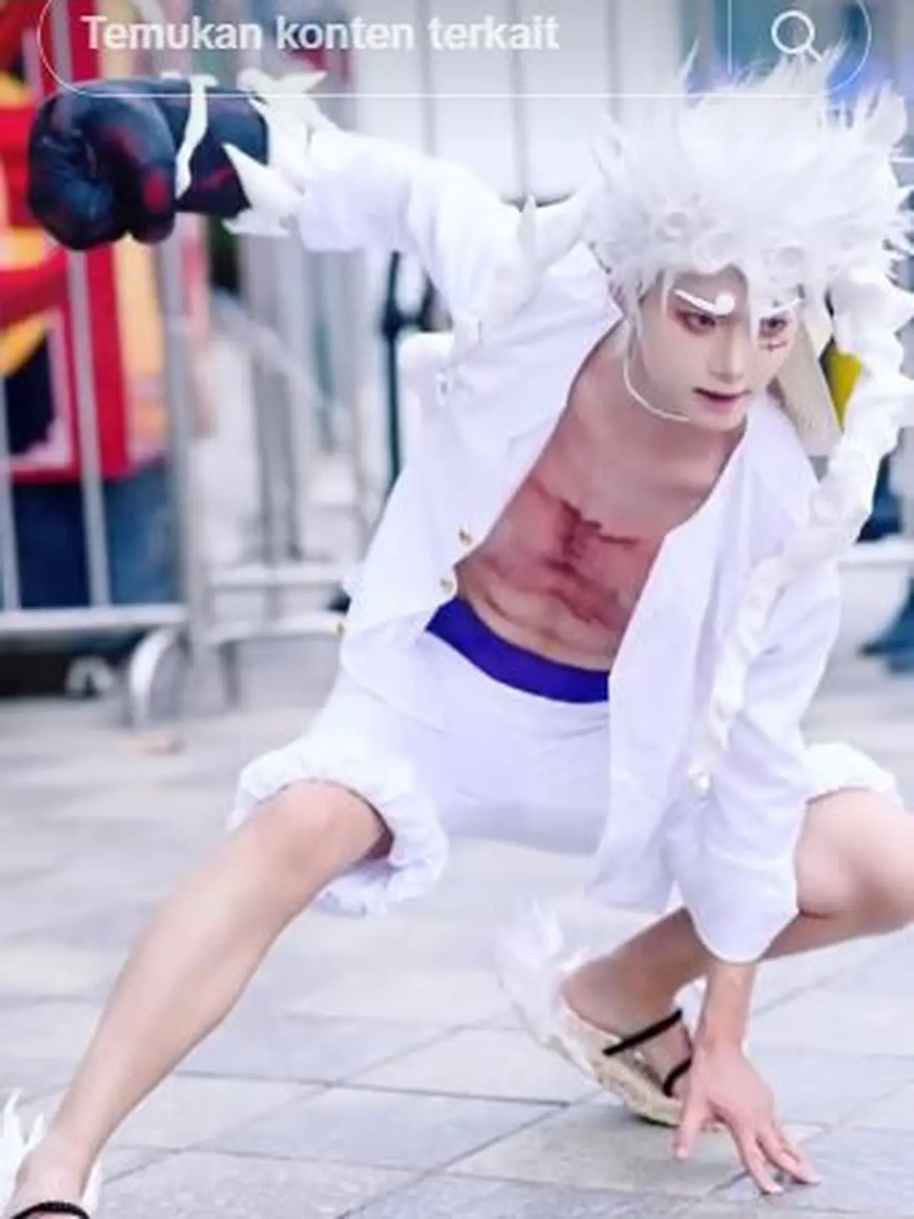 6 Cosplay Luffy One Piece Gear 5 Ini Keren, Siap Sambut Sun God Nika ...