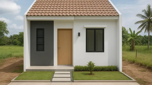 9 Model Rumah Sederhana Tapi Indah Di Desa Dengan Gaya Modern Elegan