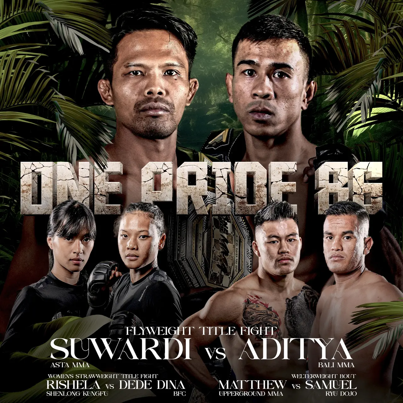One Pride MMA: Suwardi Punya Pengalaman dan Teknik Submission, Aditya ...