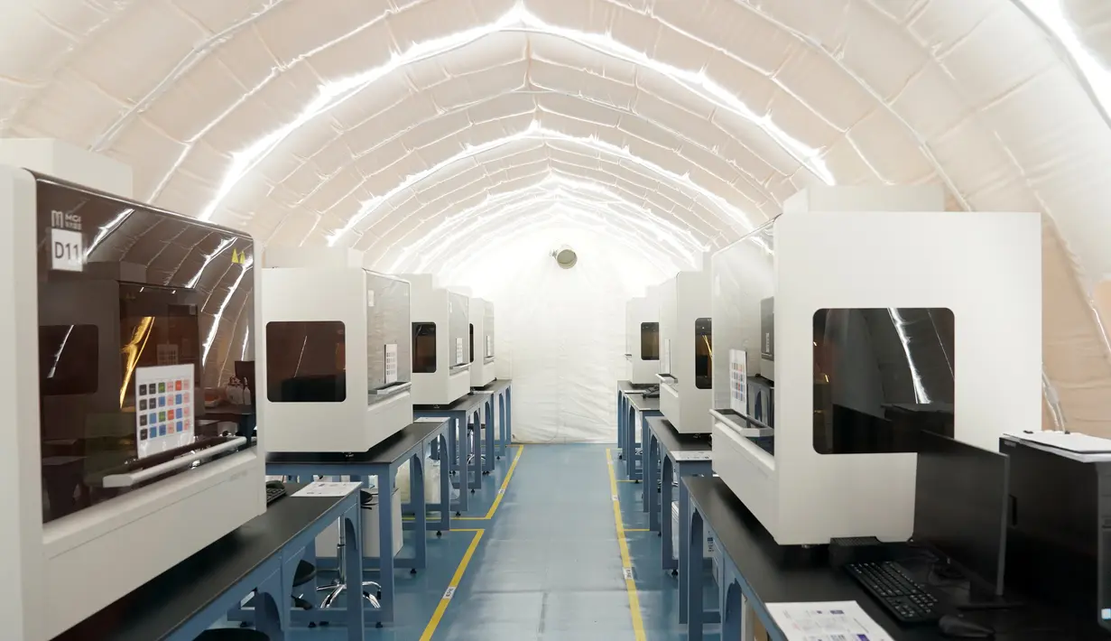 FOTO: Laboratorium Mata Api di Hong Kong Siap Dukung Pengujian Covid-19 ...