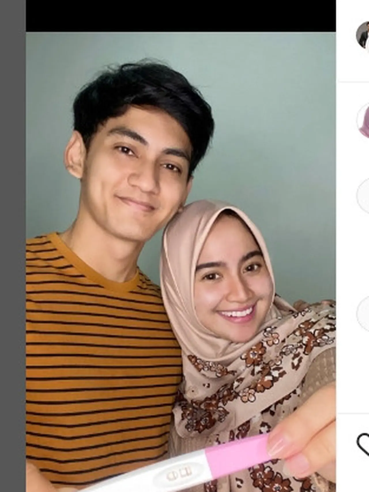 Vicky Kalea Bintang Tajwid Cinta Segera Jadi Ayah, Ini 6 Momen Romantis ...