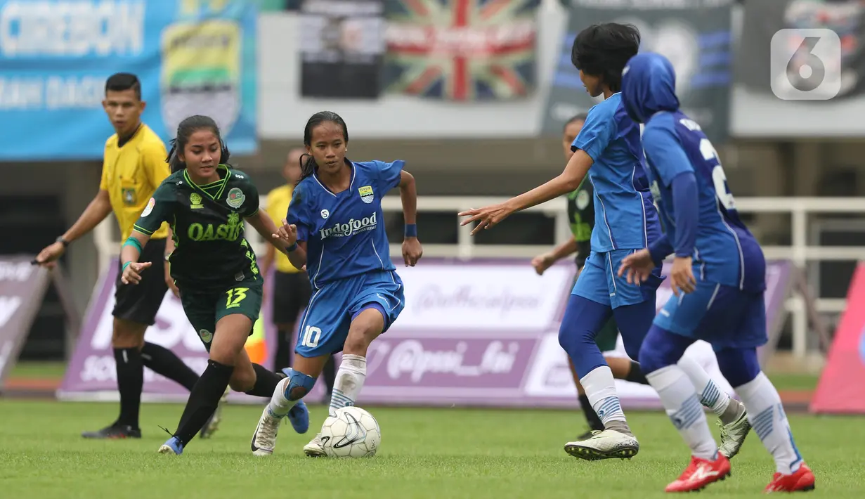 FOTO: Persib Putri Kampiun Liga 1 Putri 2019 - Foto Liputan6.com