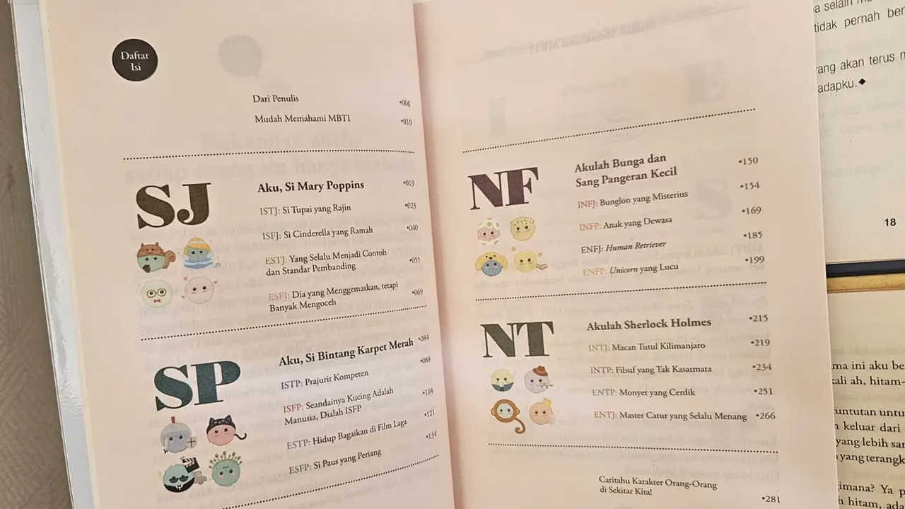 Review Buku Kepribadian Berdasarkan MBTI - Lifestyle Fimela.com