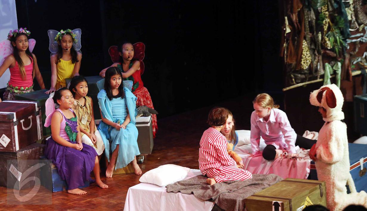 Teater Musikal Peter Pan JR Hibur Penonton - Foto Liputan6.com
