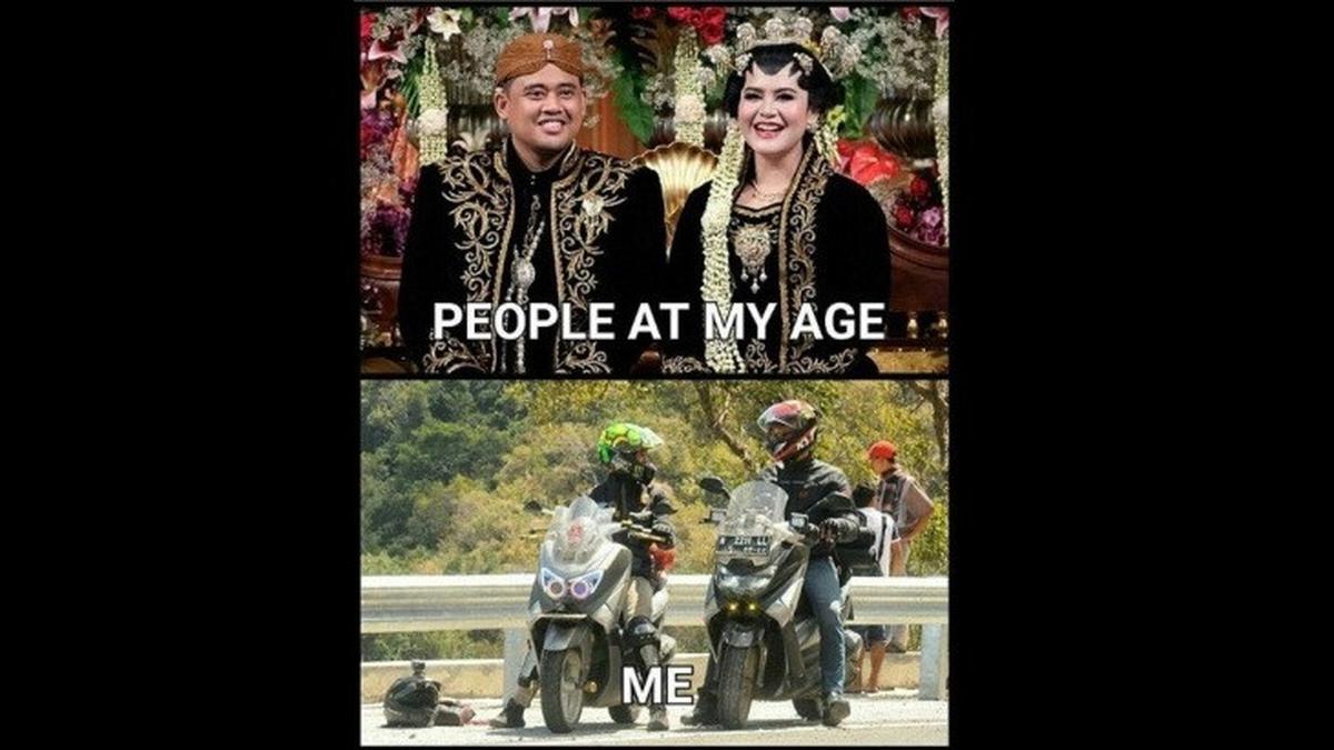 Meme Otomotif Pekan Ini: Sudah Waktunya Nikah Malah Touring - Otomotif ...