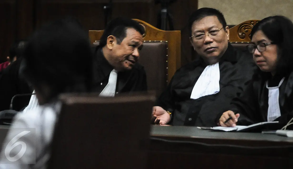 Ekspresi Jessica Kumala Wongso Saat Jalani Sidang Tuntutan - Foto Liputan6.com