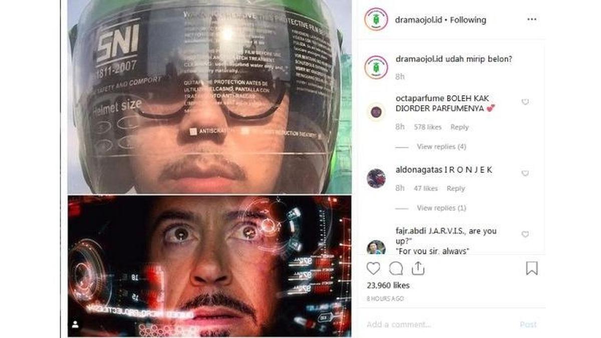 Meme Otomotif Pekan Ini: Sudah Mirip Helmnya Iron Man Belum? - Otomotif ...