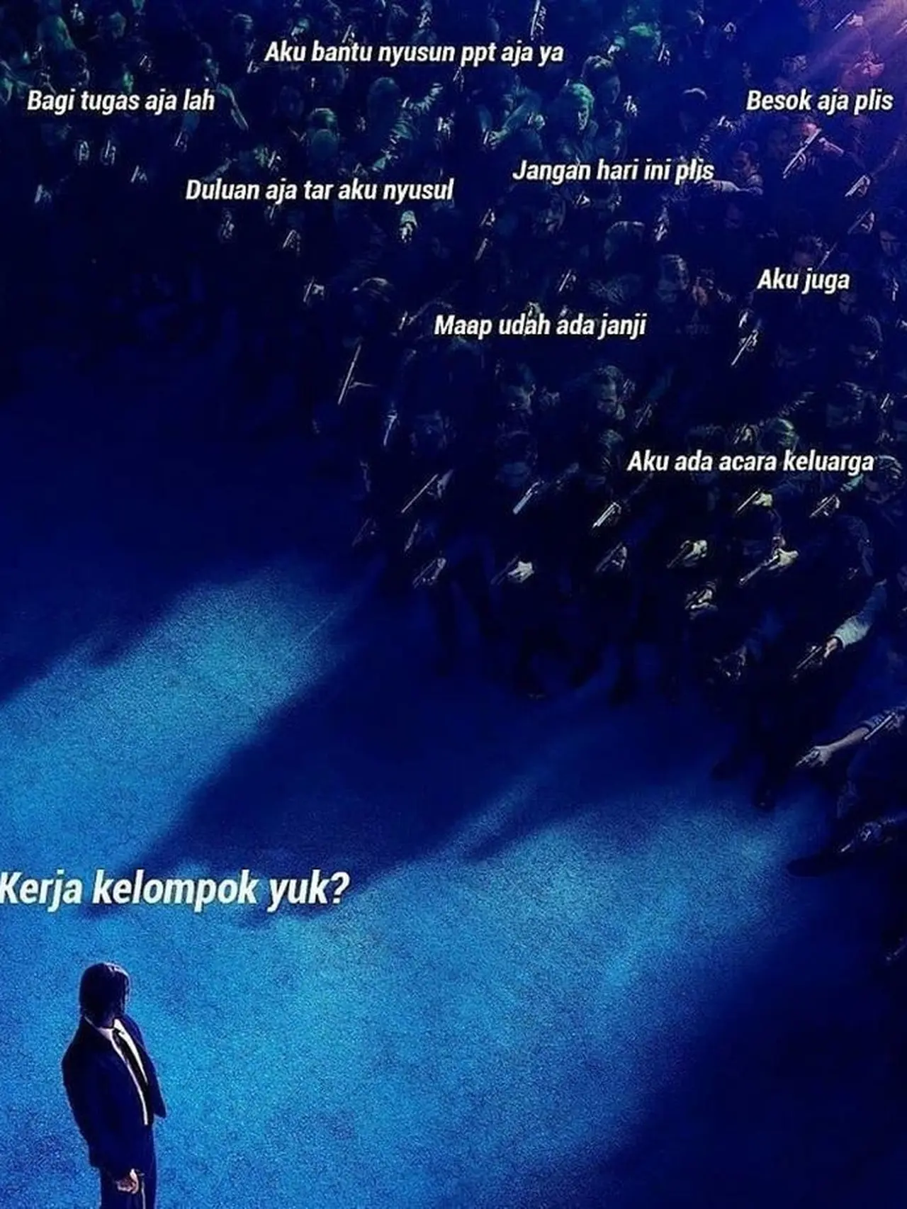 10 Meme Kocak Agar Direspons Anggota Kerja Kelompok Ini Bikin Geleng ...