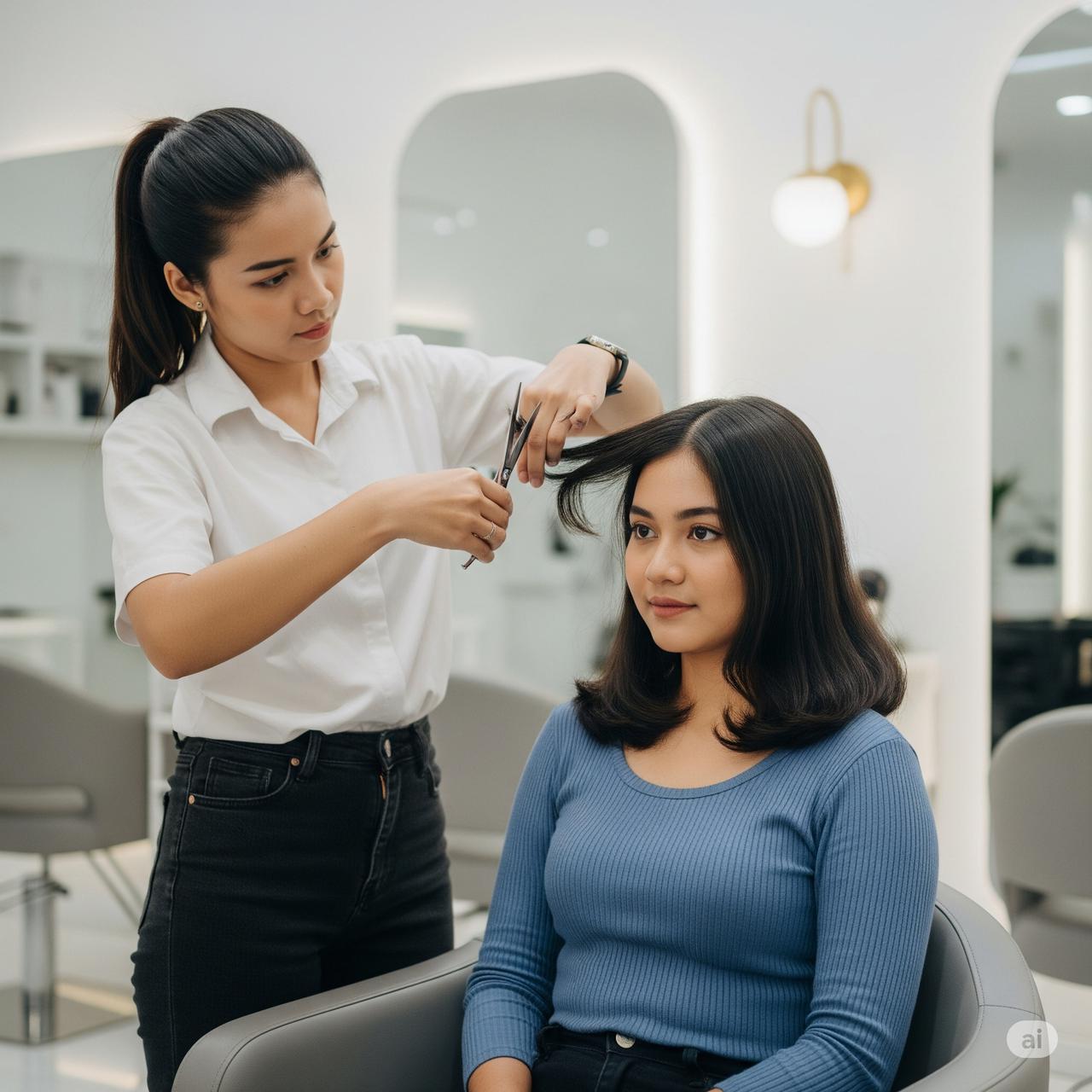 8 Model Rambut Sebahu Wanita Tren Terbaru 2025: Pilihan Gaya yang ...