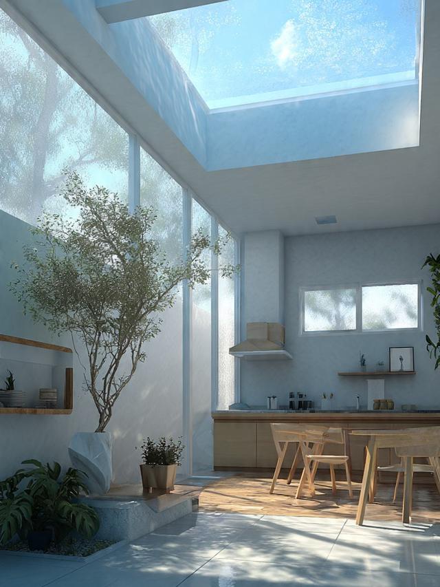 9 Inspirasi Rumah Kecil dengan Skylight agar Tidak Gelap, Solusi Hemat ...