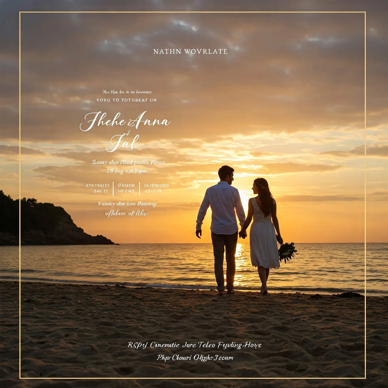 6 Contoh Desain Undangan Pernikahan Digital yang Keren dan Kekinian ...