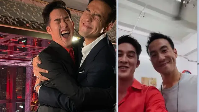 6 Potret Daniel Mananta Reuni dengan VJ Utt di Thailand, Nostalgia Anak ...