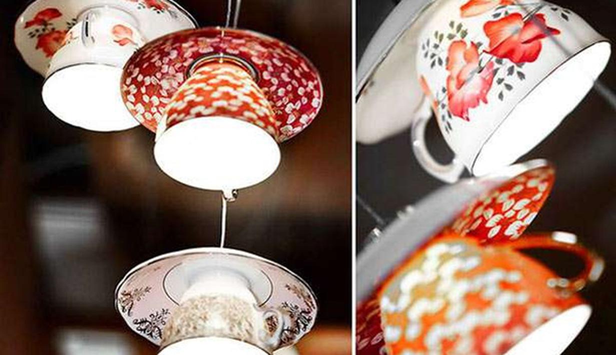 DIY Lampu Unik Untuk Mempercantik Suasana Rumah - Photo Fimela.com