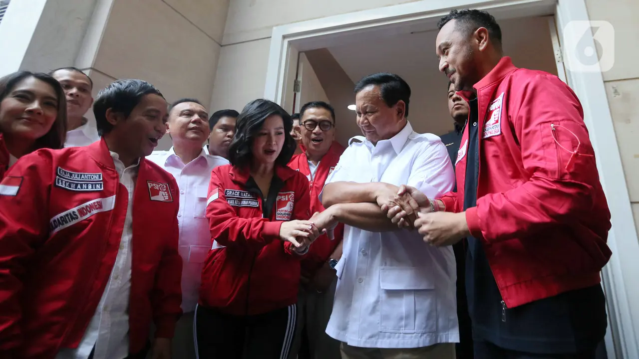 PSI: Prabowo Komitmen Lanjutkan Perjuangan Jokowi - Pemilu Liputan6.com