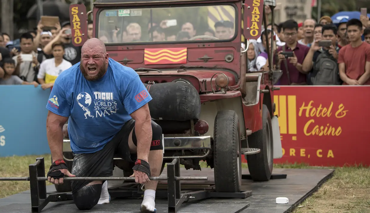 FOTO: Inilah Kompetisi Pria Terkuat di Dunia - Foto Liputan6.com
