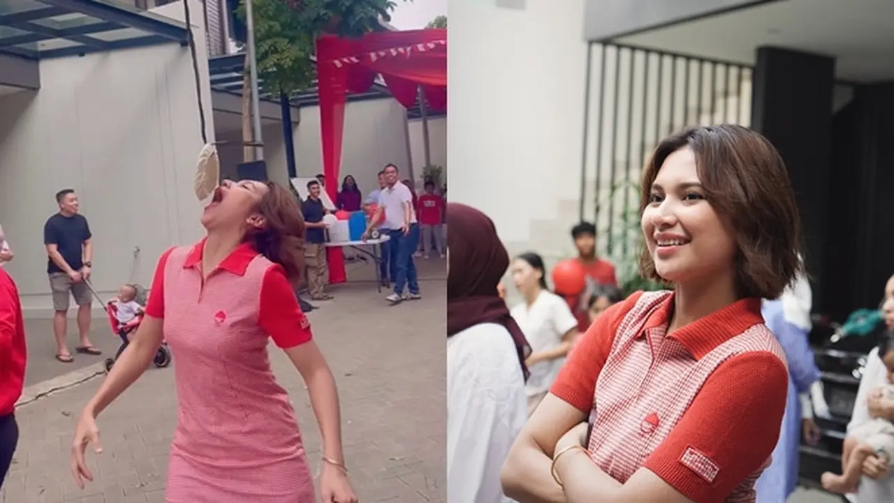 7 Potret Indah Permatasari Ikut Lomba Agustusan Ini Seru Banget - Hot ...