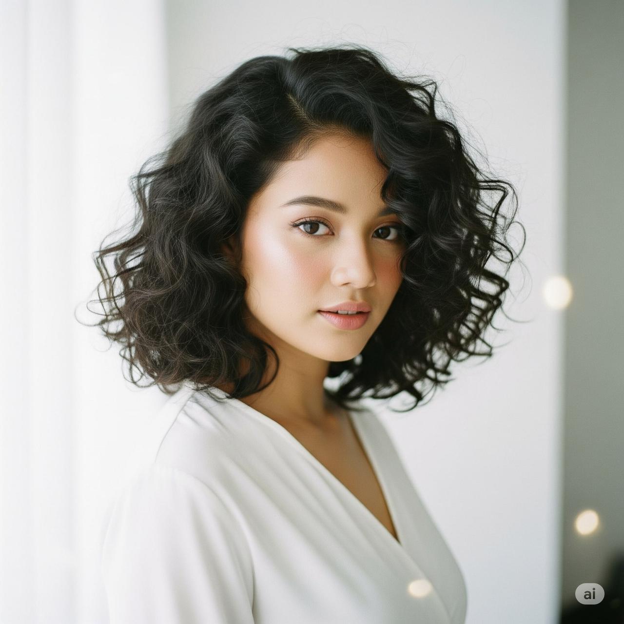 15 Model Rambut Pendek Curly Wanita 2025, Stylish, Edgy dan Memukau