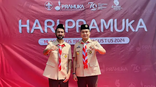 Selebgram Atta Ul Karim Ikut Upacara Hari Pramuka 2024, Nangis Saat ...