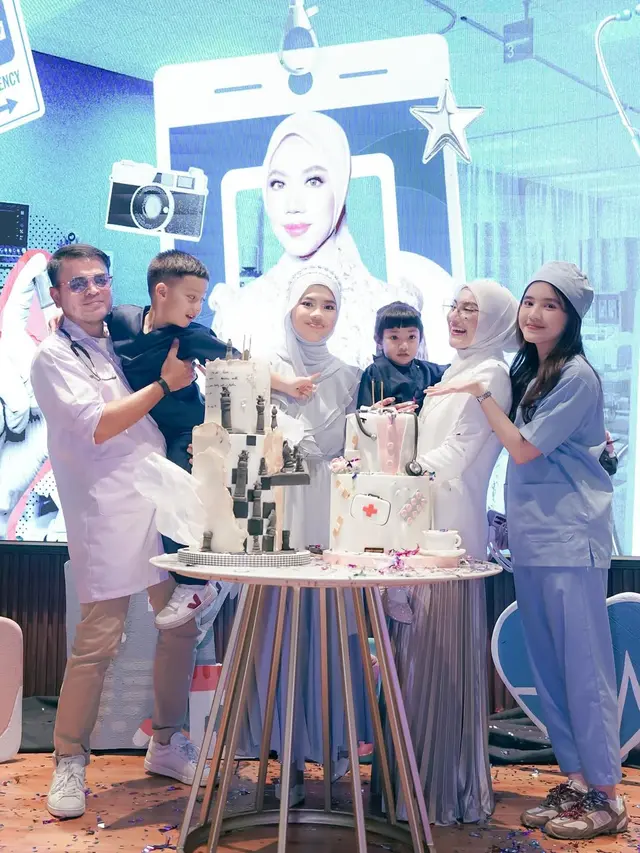6 Potret Perayaan Ultah Syifa Mutiara, Anak Sambung Irish Bella Bertema Dokter - ShowBiz ...