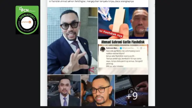 Cek Fakta: Tidak Benar Ahmad Sahroni Cari Flashdisk Warna Putih - Cek ...