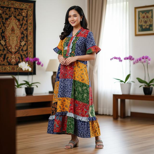 7 Model Daster dari Kain Perca yang Cantik untuk Tampilan Santai di Rumah