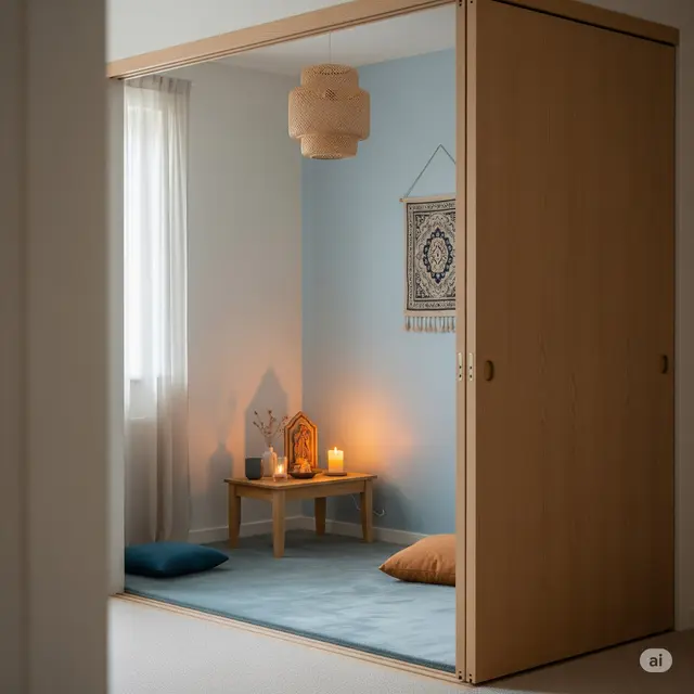 15 Desain Mushola dalam Rumah Sederhana 2025, Solusi Nyaman untuk ...