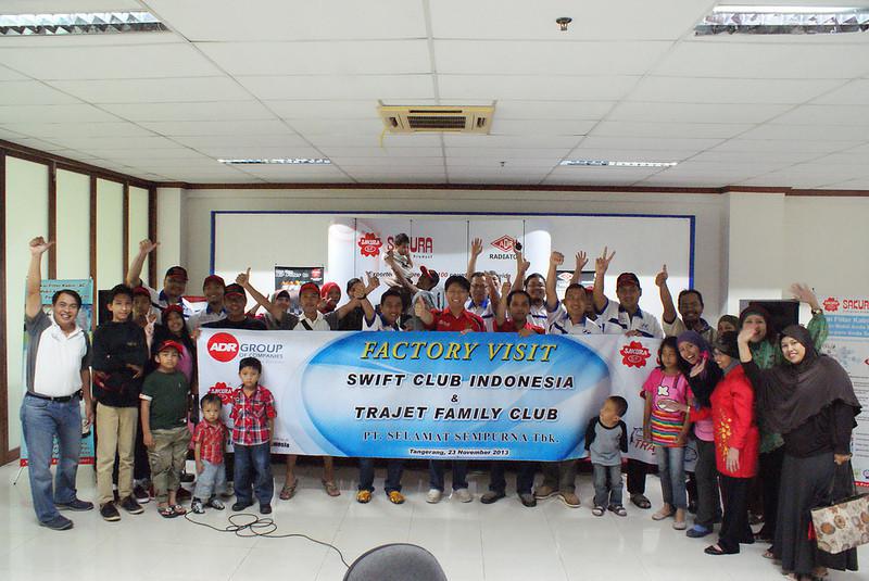 Trajet Family Club (TFC) Sambangi Produsen Sakura Filter - Berita ...