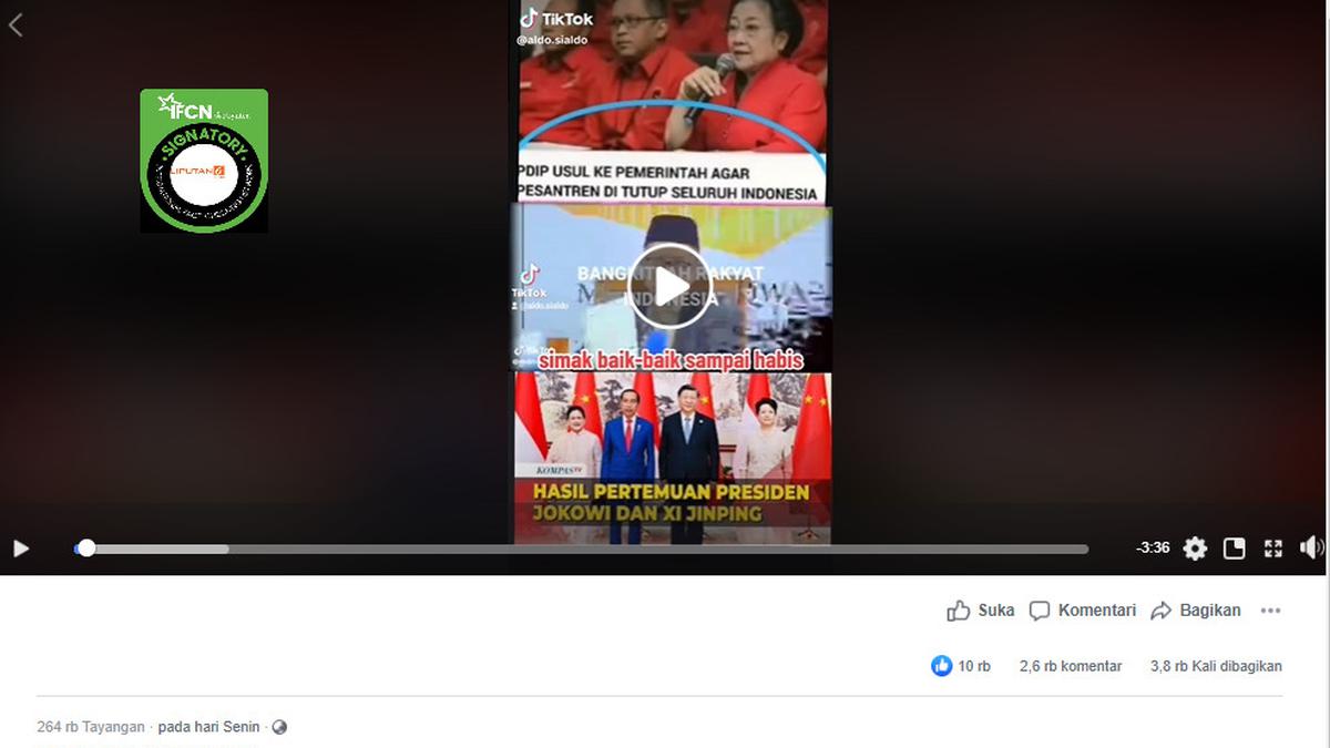 Kumpulan Hoaks Sasar PDIP, Simak Faktanya