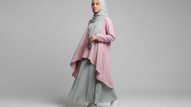 8 Model Gamis Tunik Ala Gen Z untuk Ramadhan 2026, Nyaman, Simpel, dan ...