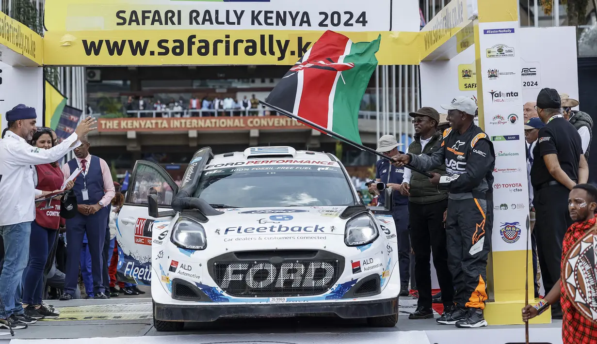 Foto: Adu Cepat di Safari Rally Kenya 2024, Suguhkan Antusiasme ...