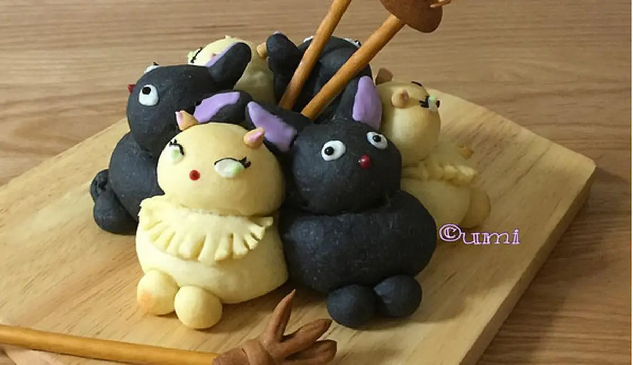 Karena Unik, Roti 3D Dengan Banyak Wajah Ini Jadi Favorit di Jepang