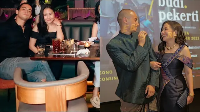 6 Potret Kedekatan Prilly Latuconsina dan Omara Esteghlal, Momen Manis Disorot - Hot Liputan6.com