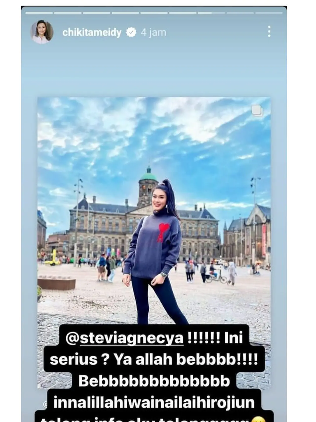 Stevie Agnecya Meninggal Dunia, Ini 8 Ucapan Duka Artis yang Sempat Tak ...