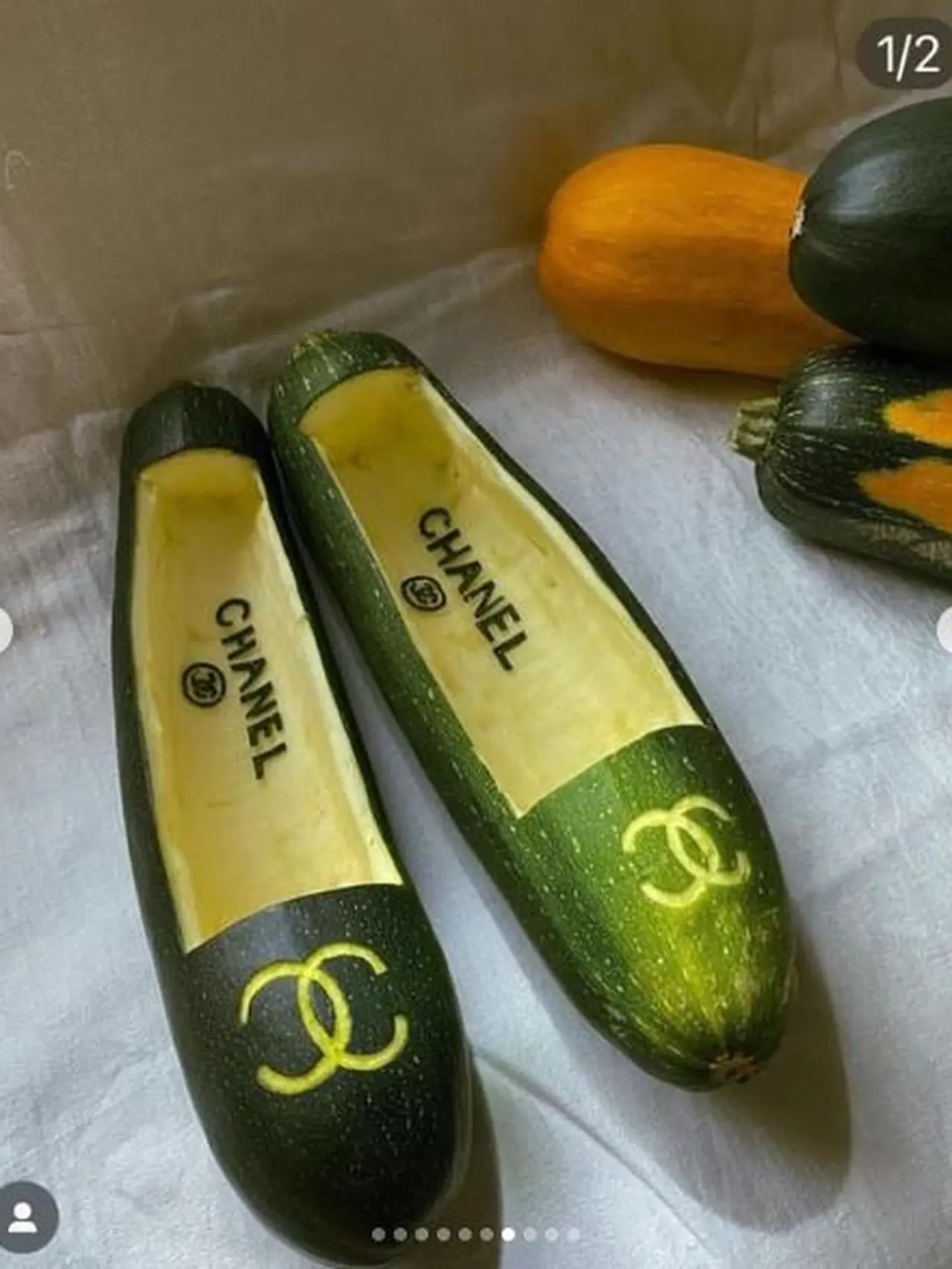 6 Outfit Absurd dari Sayuran Hijau Ini Nyeleneh Banget, Kocak - Hot Liputan6.com