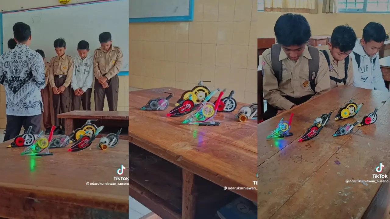 Viral Razia TipeX Modif bak Motor Balap di Sekolah, Warganet: Kreatif ...