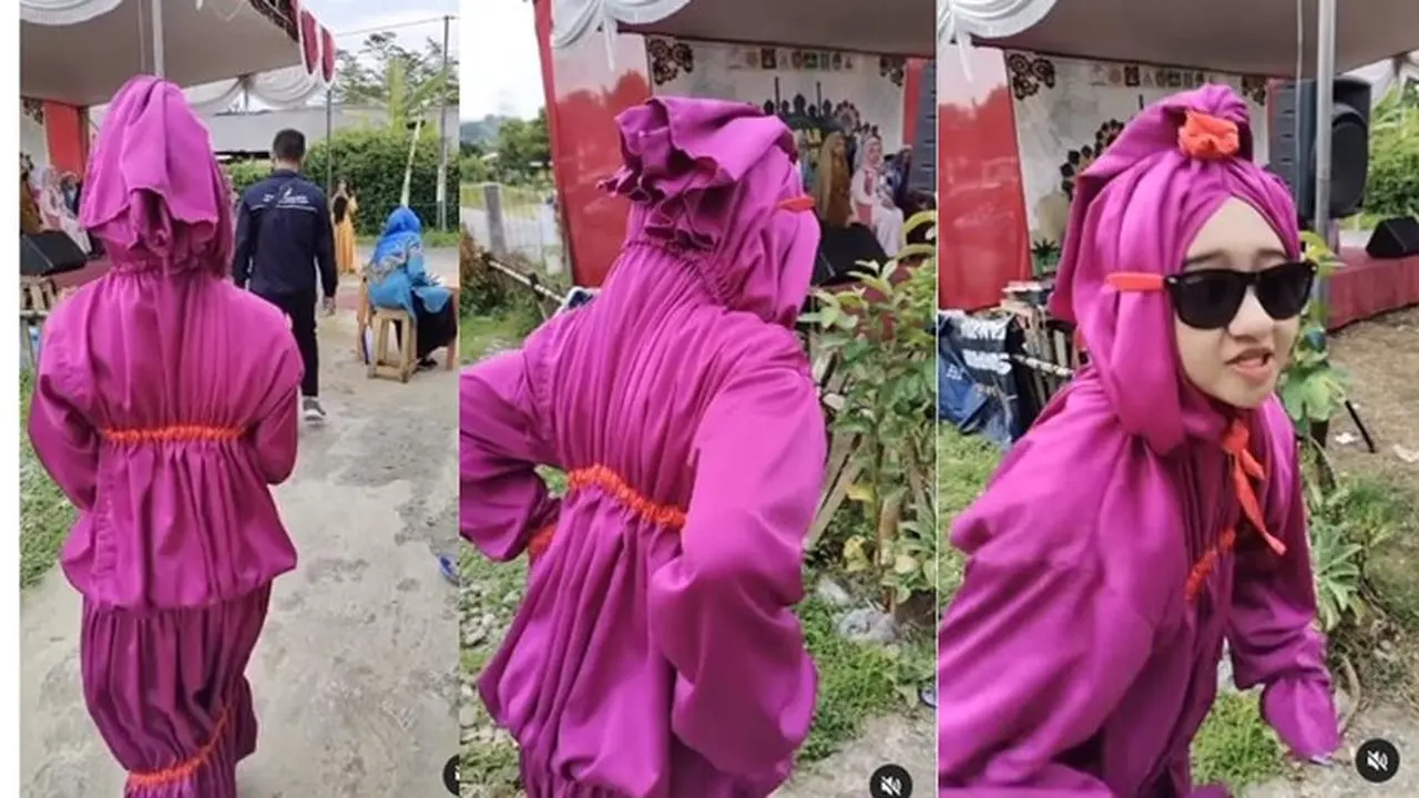 6 Potret Dandan Jadi Pocong Warna-Warni Ini Nyeleneh, Kocak - Hot ...