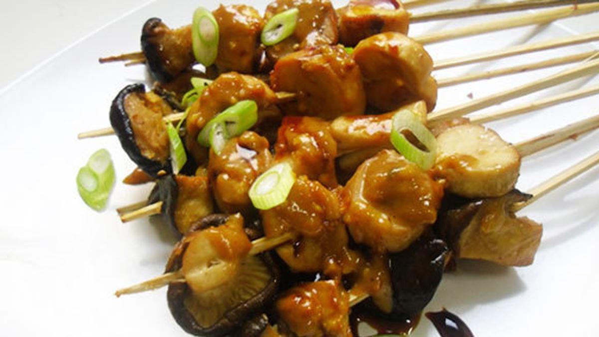 Eryngii Mushroom Satay