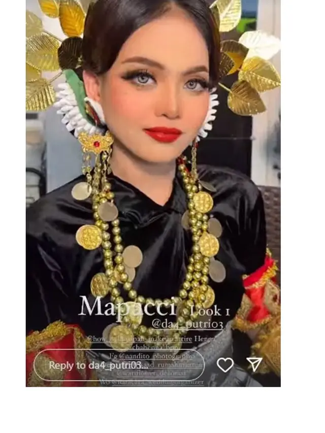 8 Momen Putri Isnari Jalani Malam Mappacci Jelang Pernikahan, Mewah ...