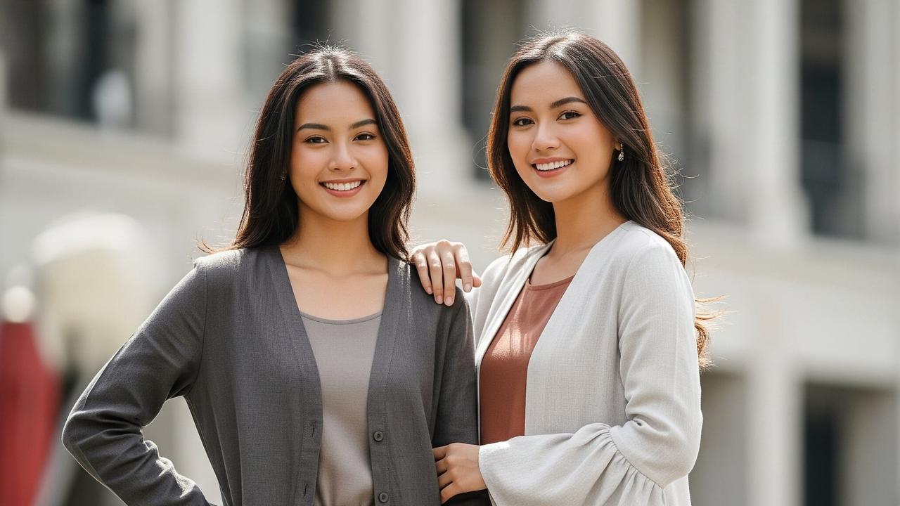 7 Rekomendasi Outer Linen Lengan Panjang Model Simple Elegan 2025 ...