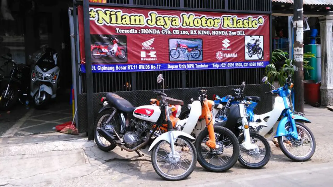 Ini Jenis Motor Jadul yang Banyak Dicari - Otomotif Liputan6.com