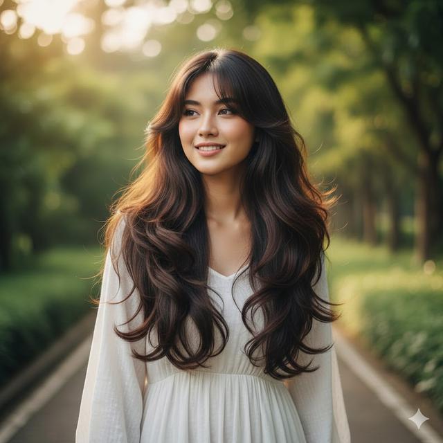 10 Model Rambut Wanita Wolf Cut Versi Feminin Tren 2026, Rahasia Tampil ...